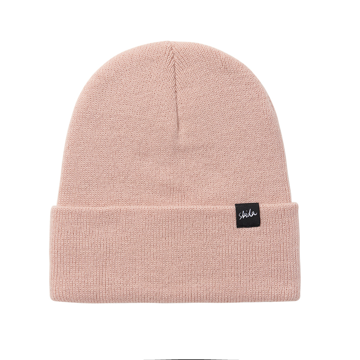 Rose Smoke | Classic Cuffed Knit Beanie